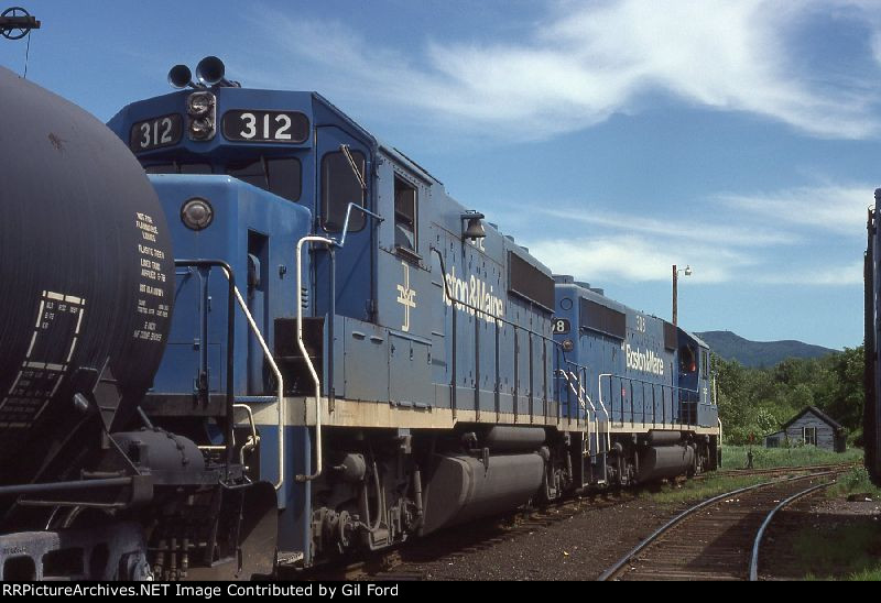 B&M 312-308(GP40-2)